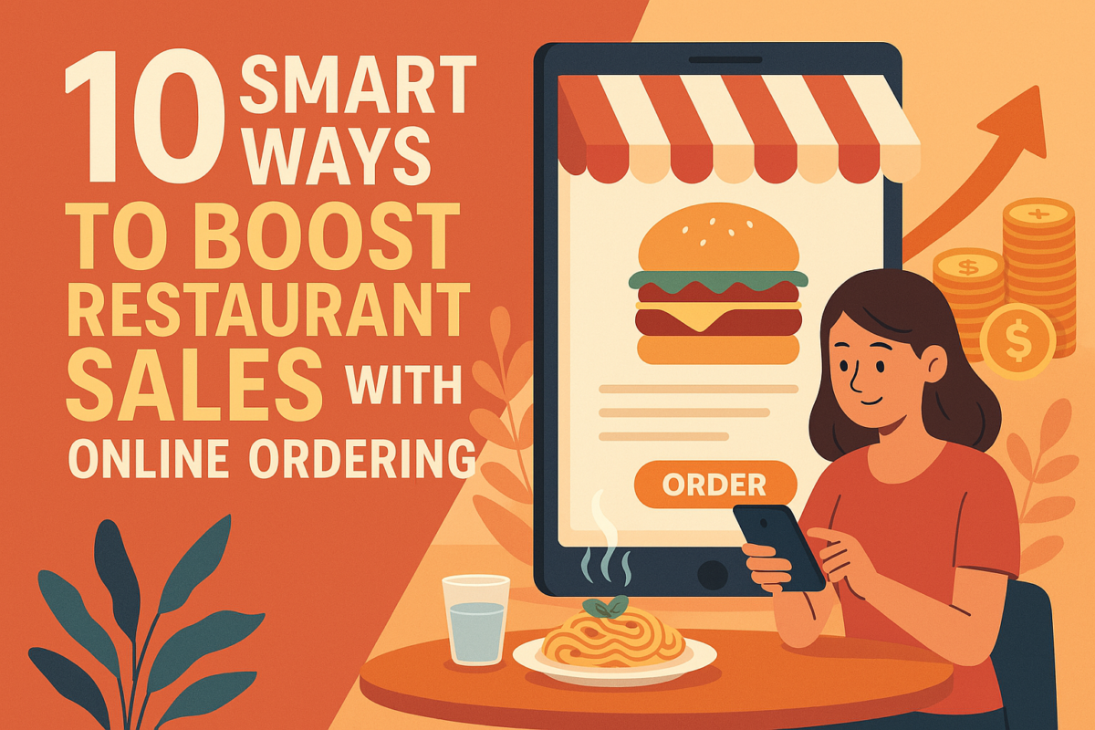 10 Smart Ways to Boost Restaurant Sales with Online Ordering
